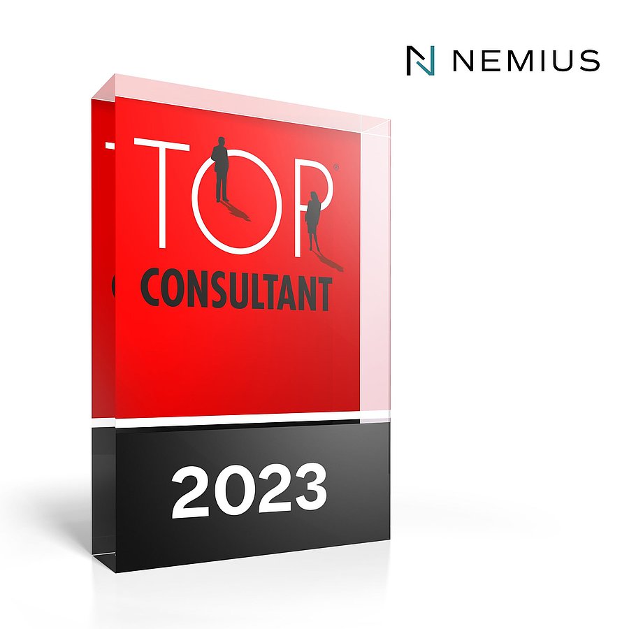 NEMIUS wird als Top Consultant 2022 ausgezeichnet | NEMIUS Group GmbH